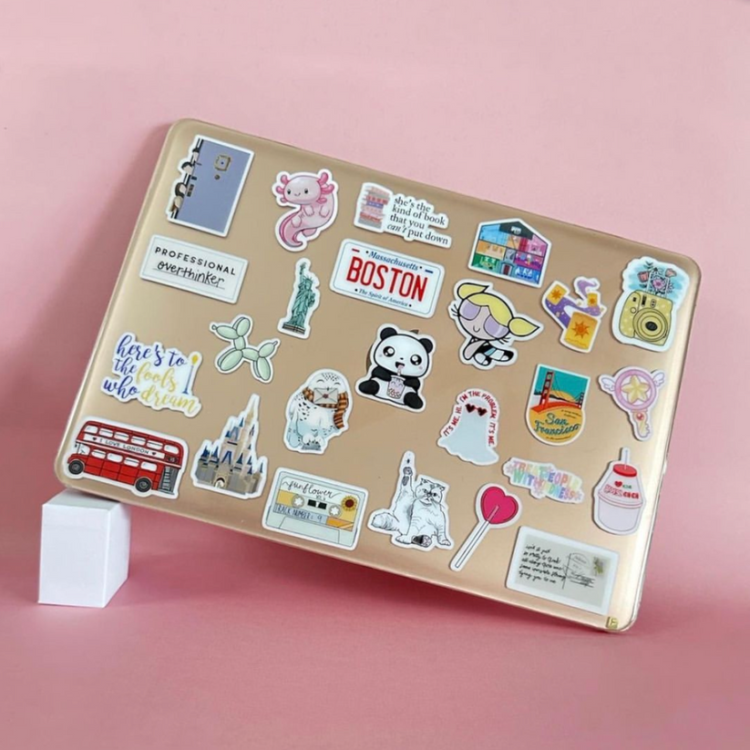 Laptop Personaliza con Stickers – Fontocases